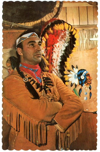 Grand Chief Max Gros-Louis Oné-Onti Typical Haircut Huron Village ...