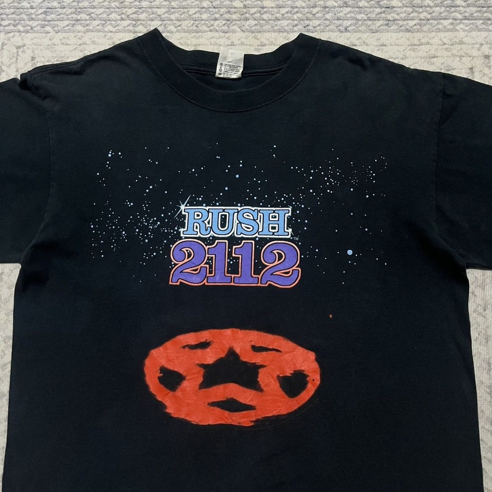 Vintage Faded Rush 2112 Rock Band T-shirt | eBay