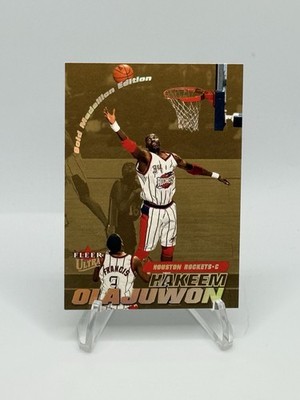 2000-01 Fleer Ultra Hakeem Olajuwon Gold Medallion #55G | eBay