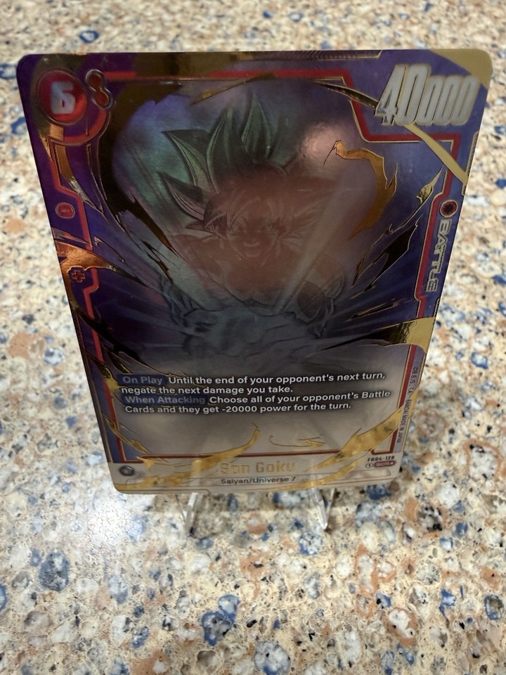 Dragon Ball Fusion World Son Goku - FB04-129 SCR Ultra Limit | eBay