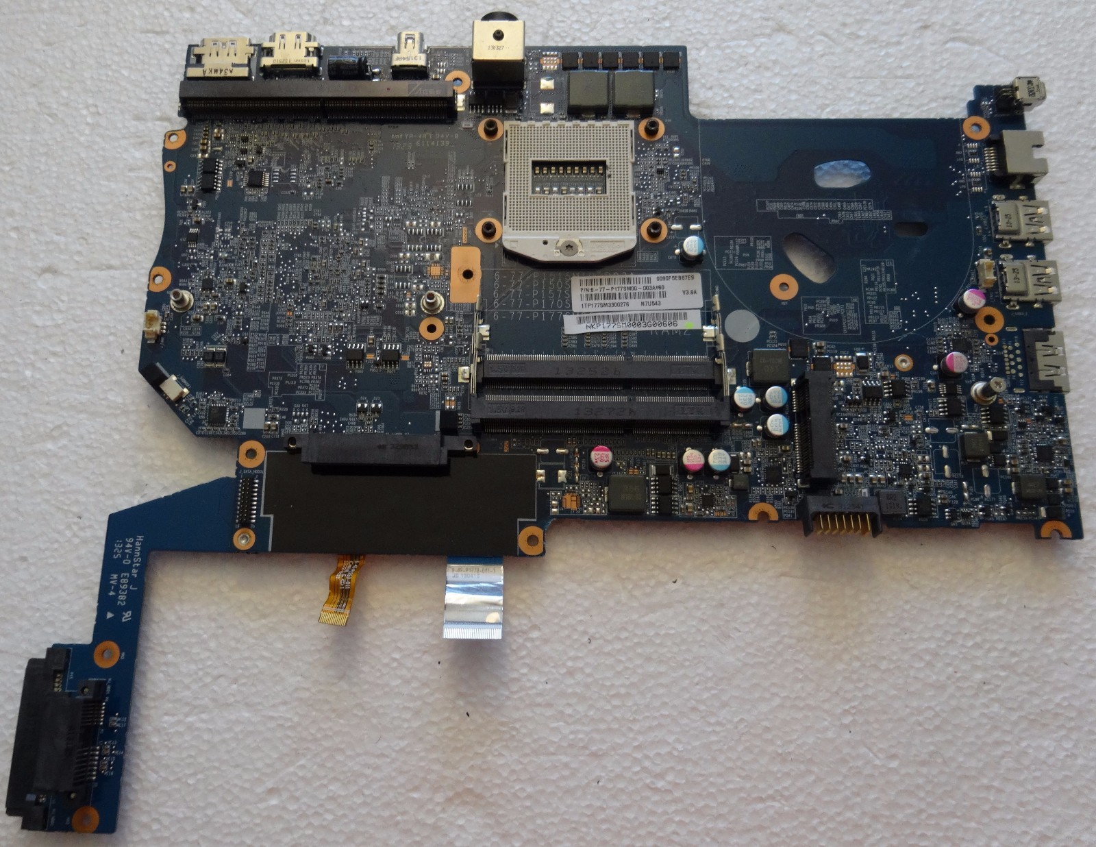 Motherboard 6-77-P177SM00-D03A CLEVO P177SM Notebook Laptop => SOLD AS ...