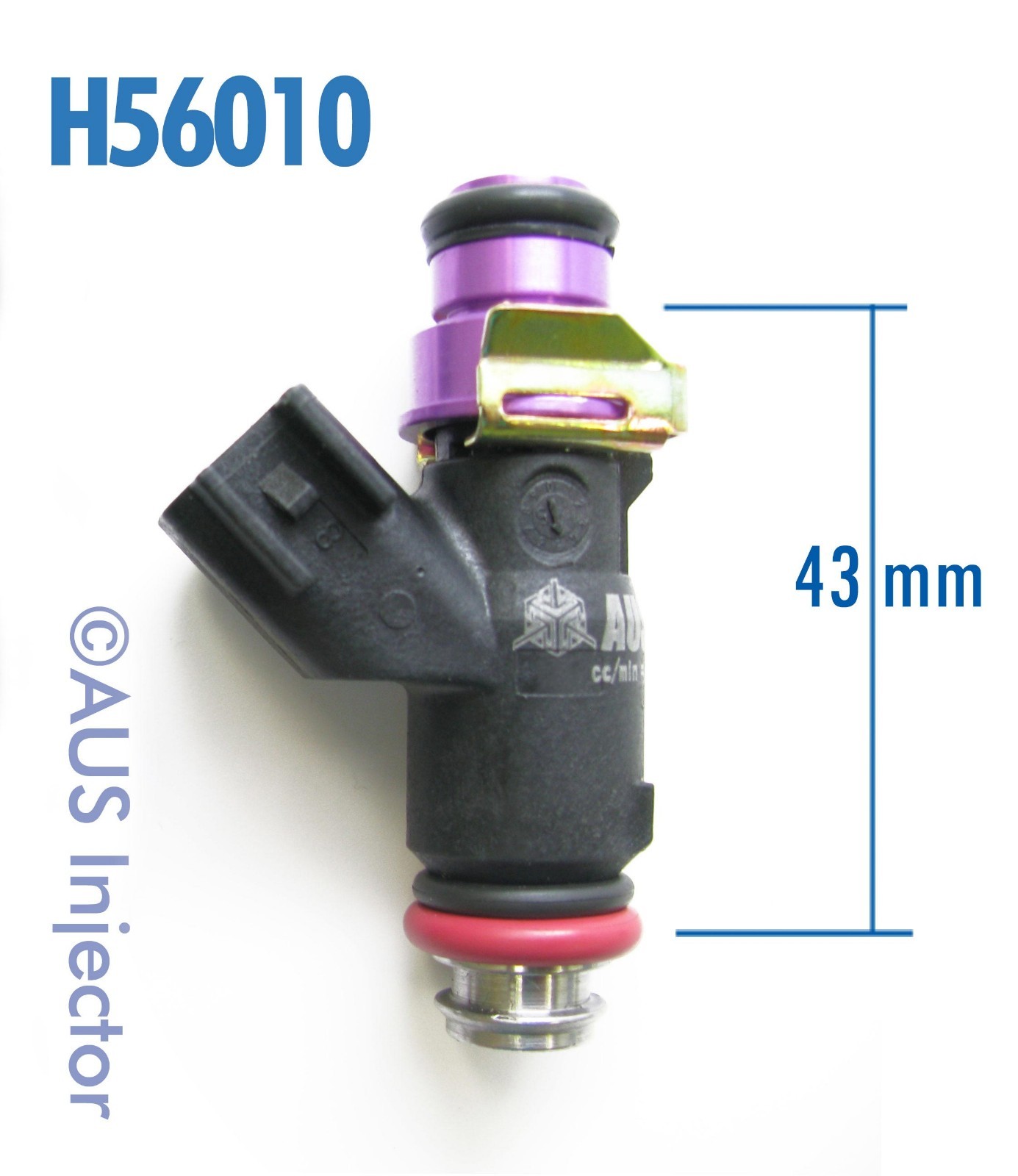 Set of 4 AUS Injectors 450 cc HIGH FLOW fit {K24} TSX, ACCORD, CIVIC Si ...