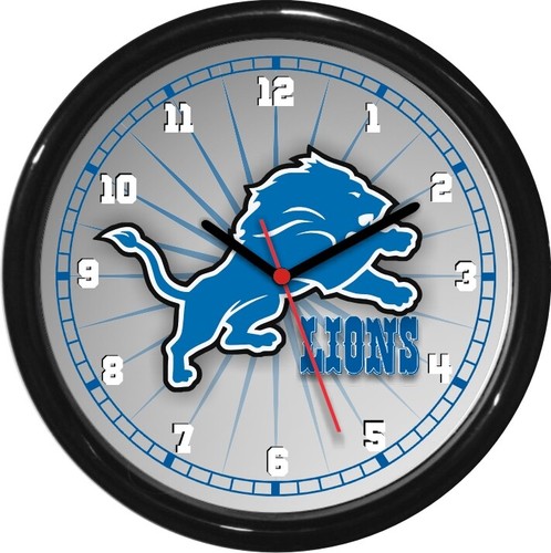 Detroit Lions NFL Football Wall Clock | eBay
