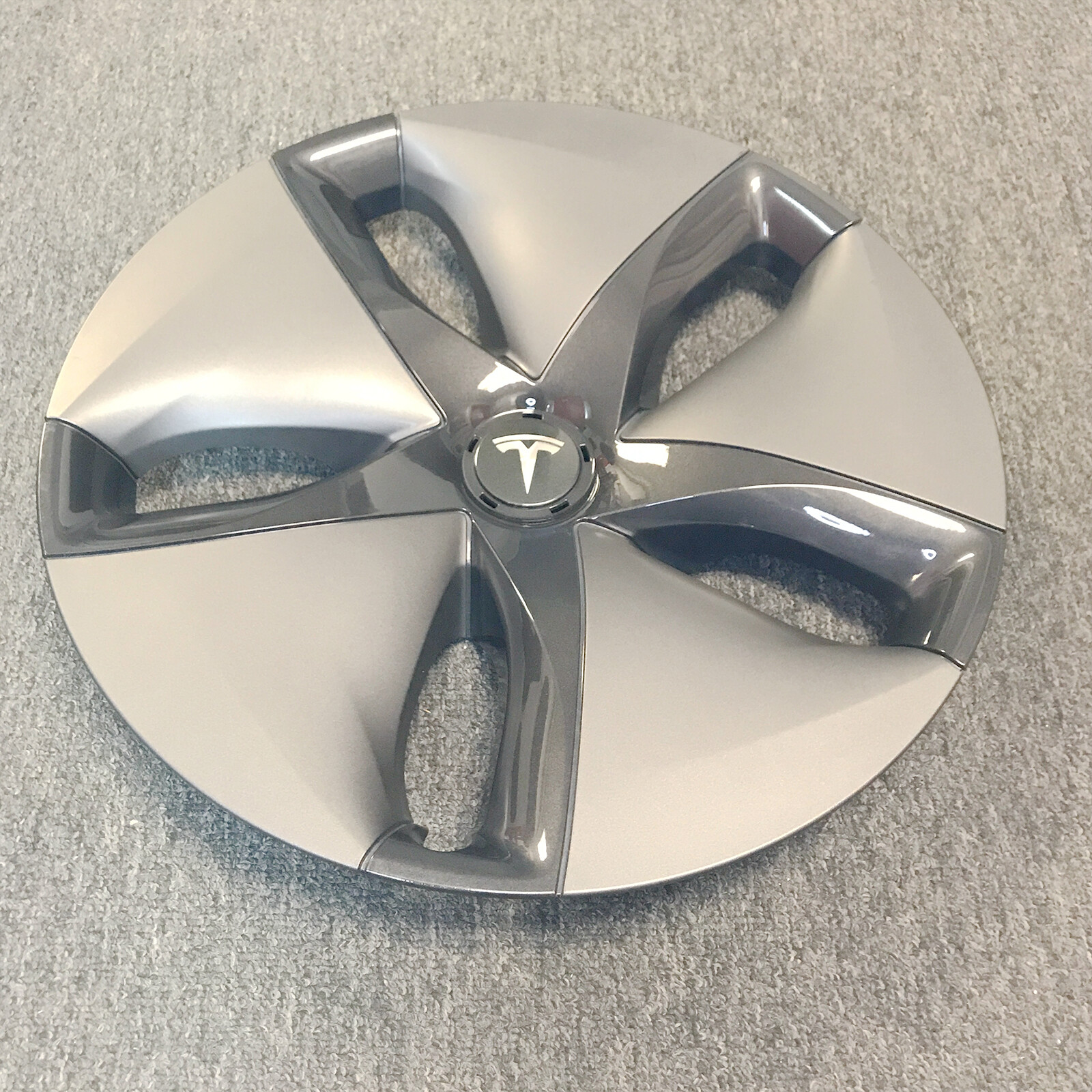 18" Single OEM Hub Cap for 2017-2024 Tesla Model 3 1044231-99-B | eBay
