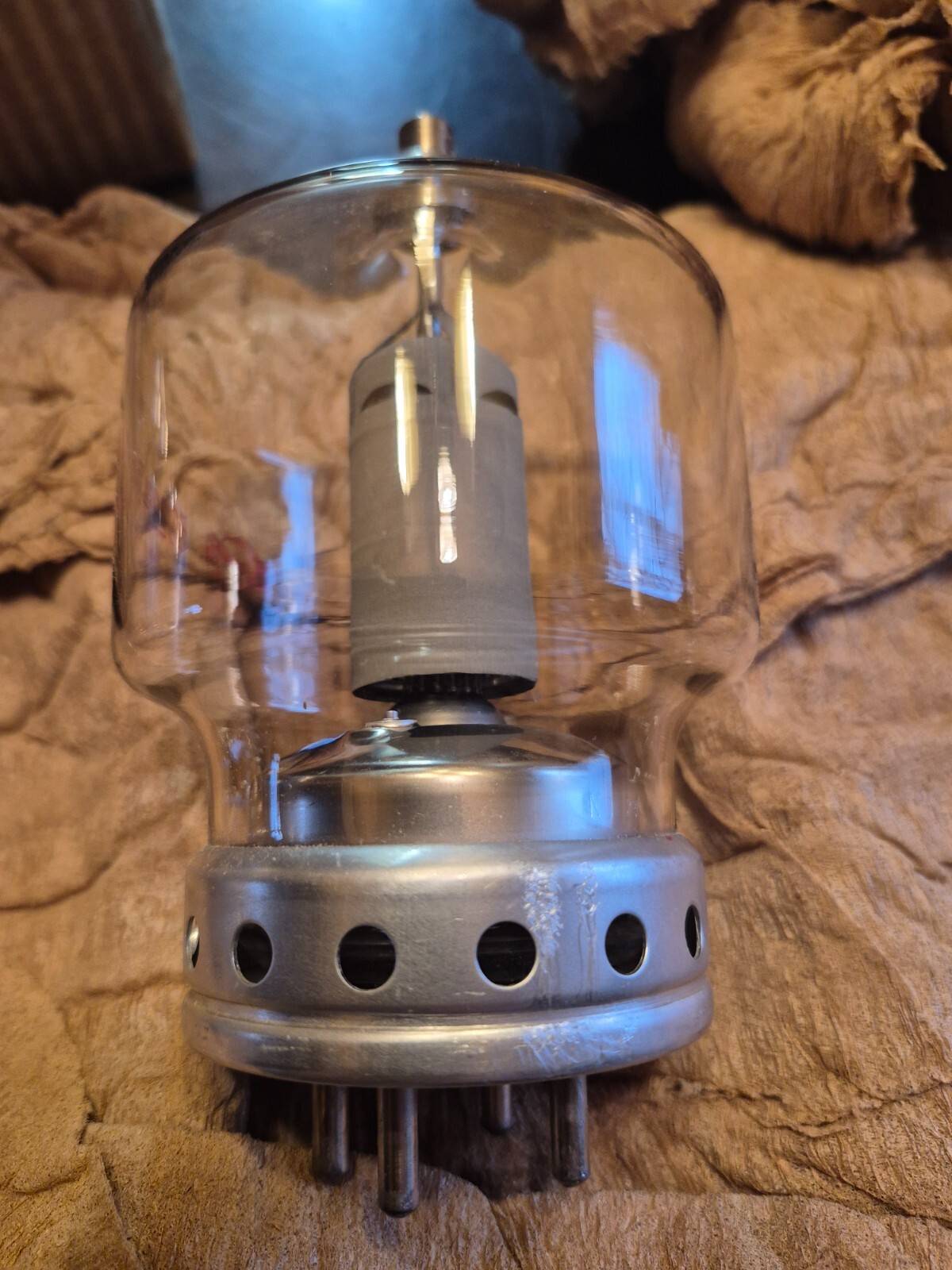 PAIR EIMAC 4-250A / 5D22 RF POWER TUBES - GOOD CONDITION!!! IN GE BOXES ...