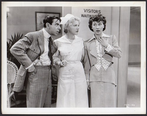 EDDIE CANTOR Claire Carleton JOAN DAVIS 1944 SHOW BUSINESS Vintage Orig ...