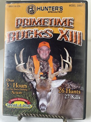 Hunters Specialties Primetime Bucks 13 DVD Deer Hunting DVD | eBay