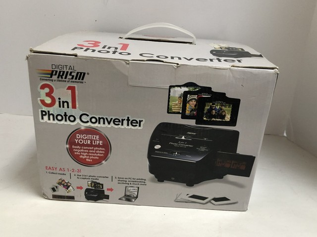 Digital Prism 3 in 1 Photo Converter for Slides Negatives PICS up to ...