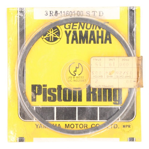 Yamaha Piston Ring Set Part Number - 3R5-11601-00-00 | eBay