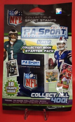 NFL P.A. Sport Series 2 Collection Book Starter Pack Collectible Sport ...