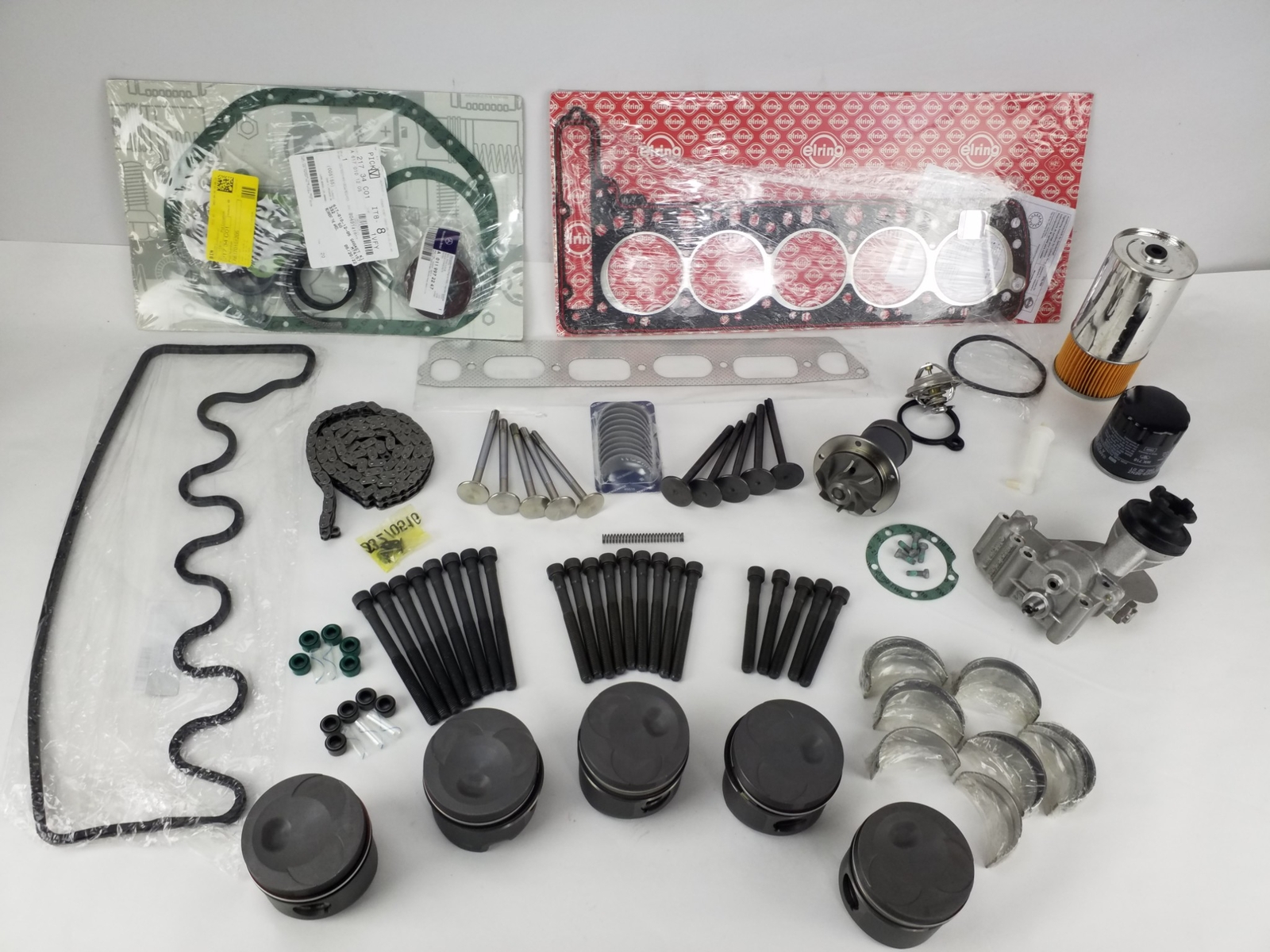 Mercedes Complete Rebuild Kit New OEM for OM617 Turbo-Diesel Motor | eBay