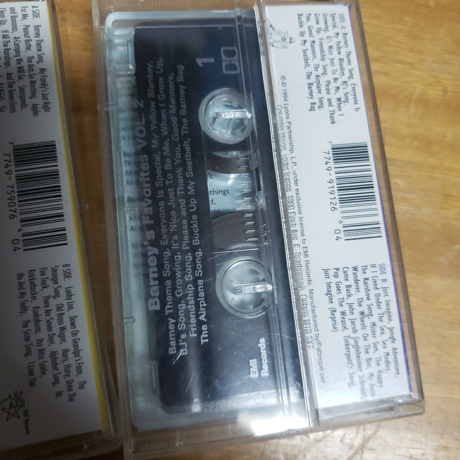 Barneys Favorites vol 1 and 2 (2 cassettes) Cassette | eBay