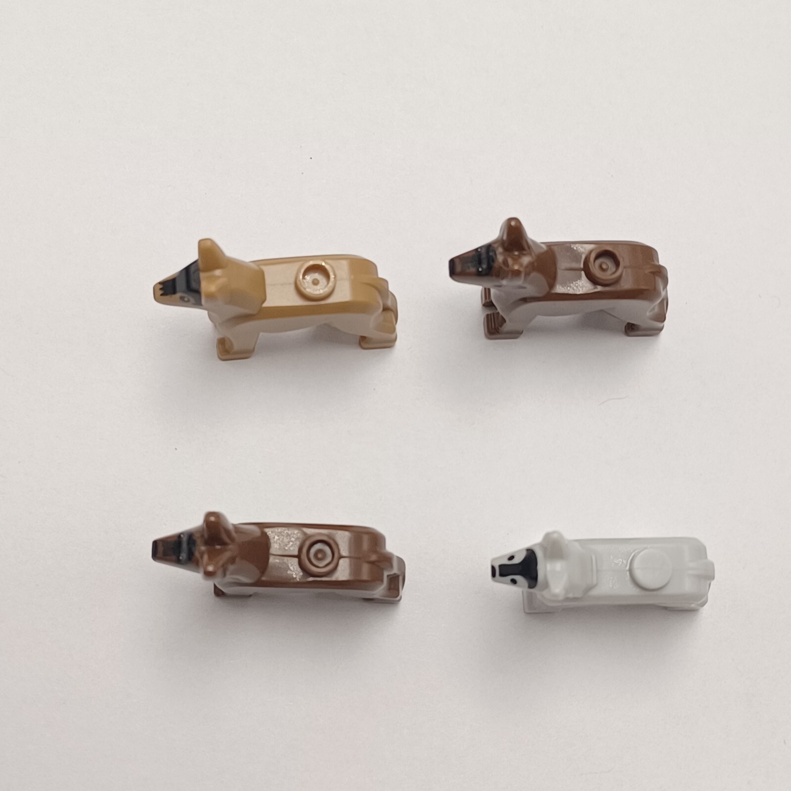 LEGO German Shepard Police 4 Dogs Animal Pet Medium Friends City. Pre ...