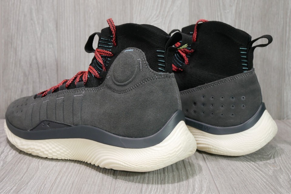 Mens Steph Curry 4 FloTro Under Armour Basketball Shoe Glow 3024861-101 ...