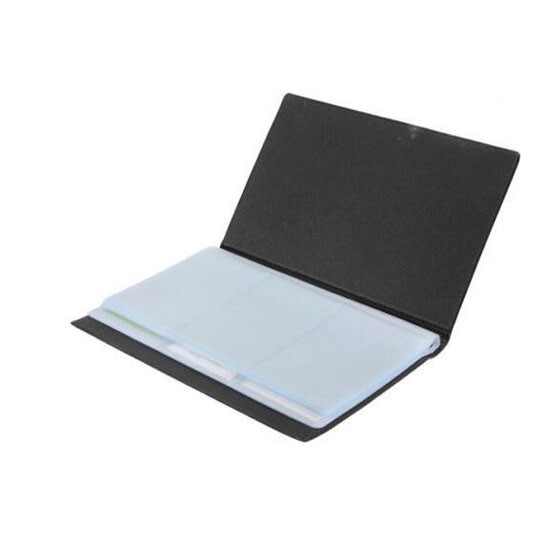 PreAsion Card Holder 120 Sheets Name Card Case Business Name ID Credit ...