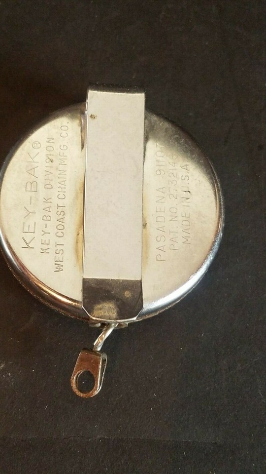 Key-Bak Key Chain Reel Pasadena CA 91107 | eBay