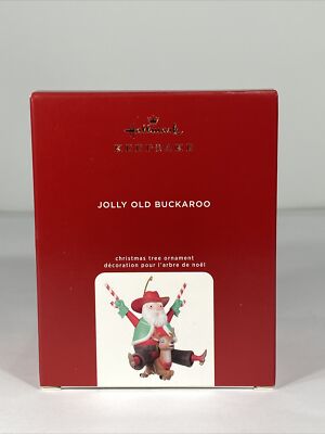 Hallmark Ornament 2020 - Jolly Old Buckaroo. XM2 | eBay