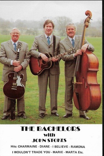 THE BACHELORS with JOHN STOKES Popular Music Group Signed pic | eBay