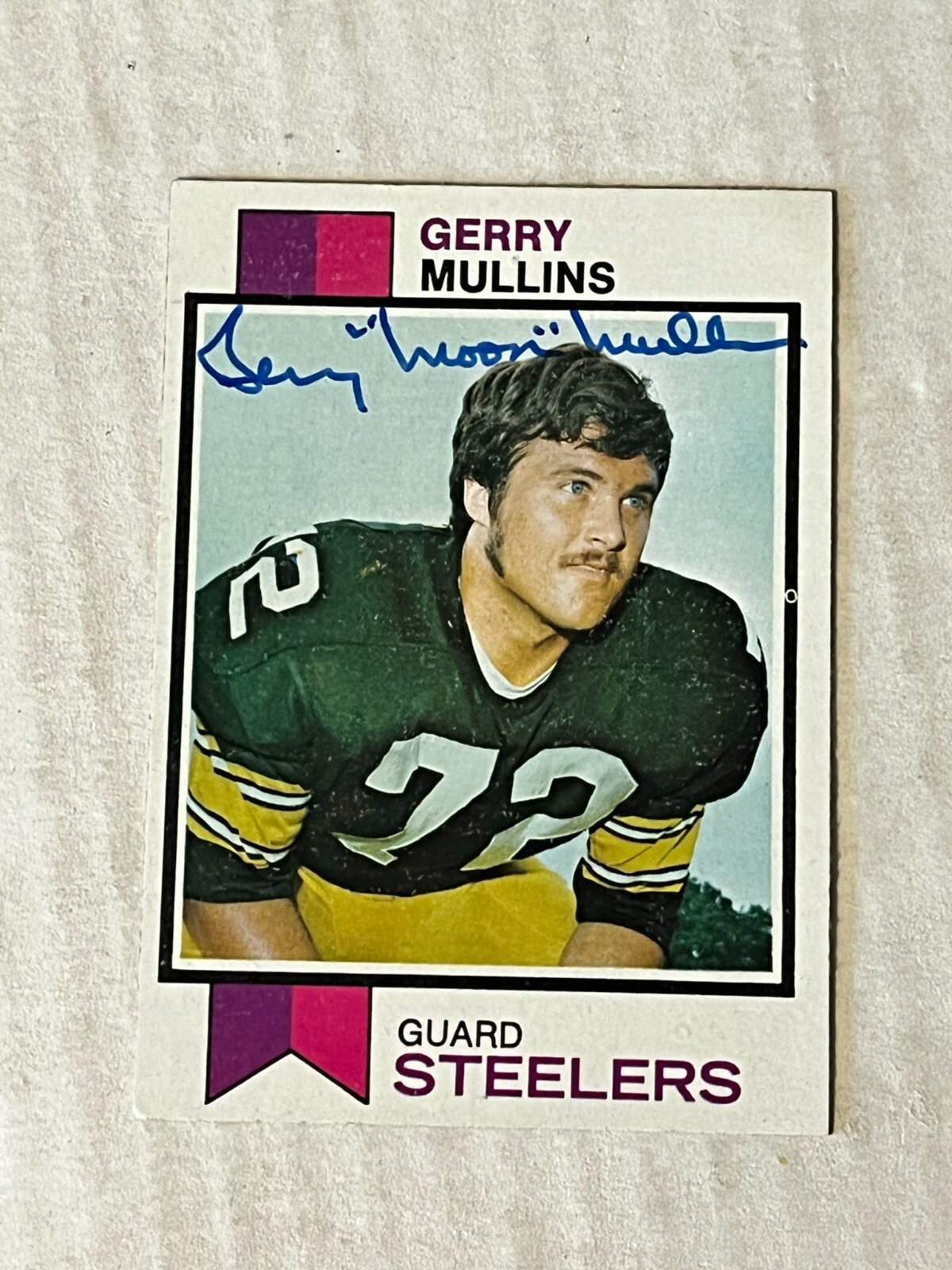 1973 Topps Gerry Mullins #191 Rookie Autograph | eBay