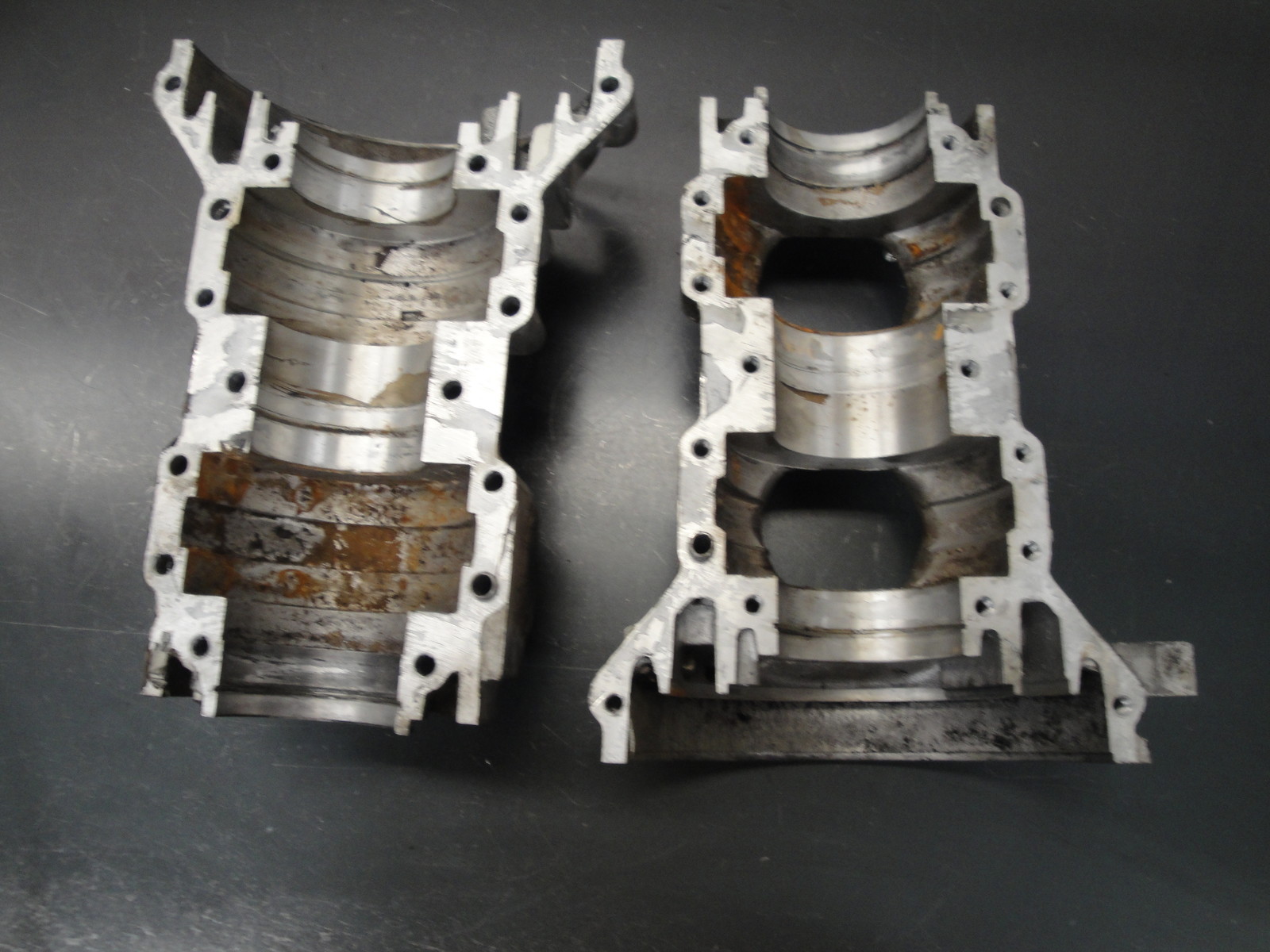 1978 78 SUZUKI DS80 DS 80 MOTORCYCLE ENGINE MOTOR CRANKCASE CRANK CASE ...