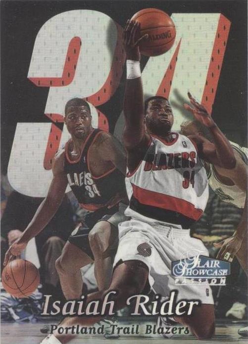1998-99 Flair Showcase - Isaiah Rider #61 Row 2 for sale online | eBay