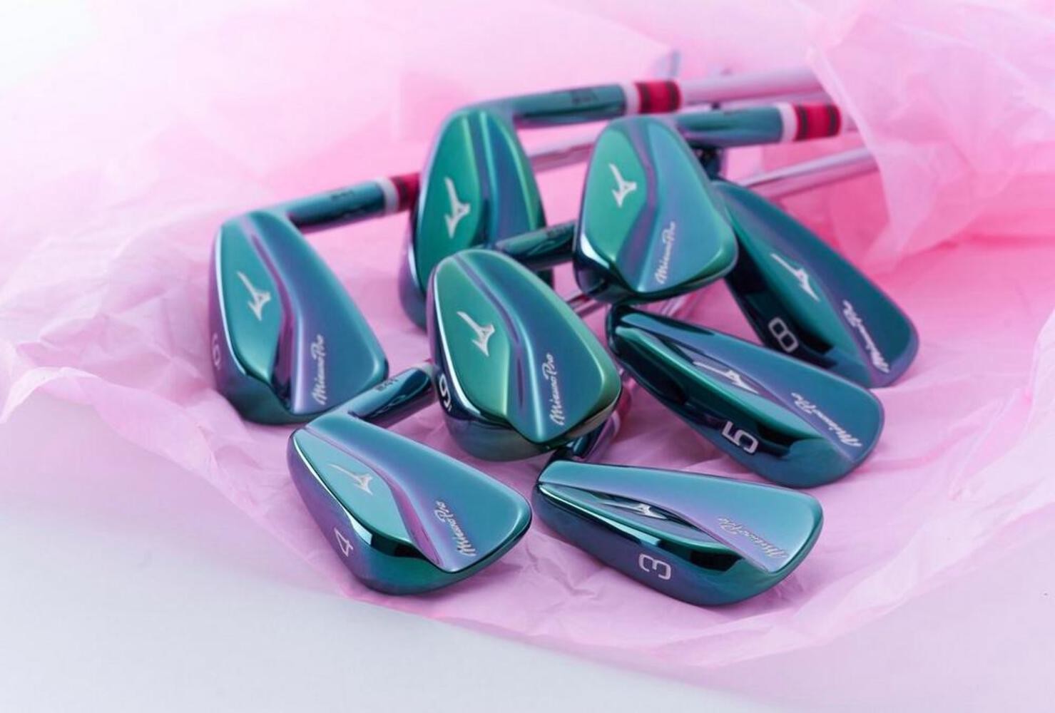 Masters Limited Edition Mizuno Pro 241 Azalea Irons 3-PW IN HAND US ...