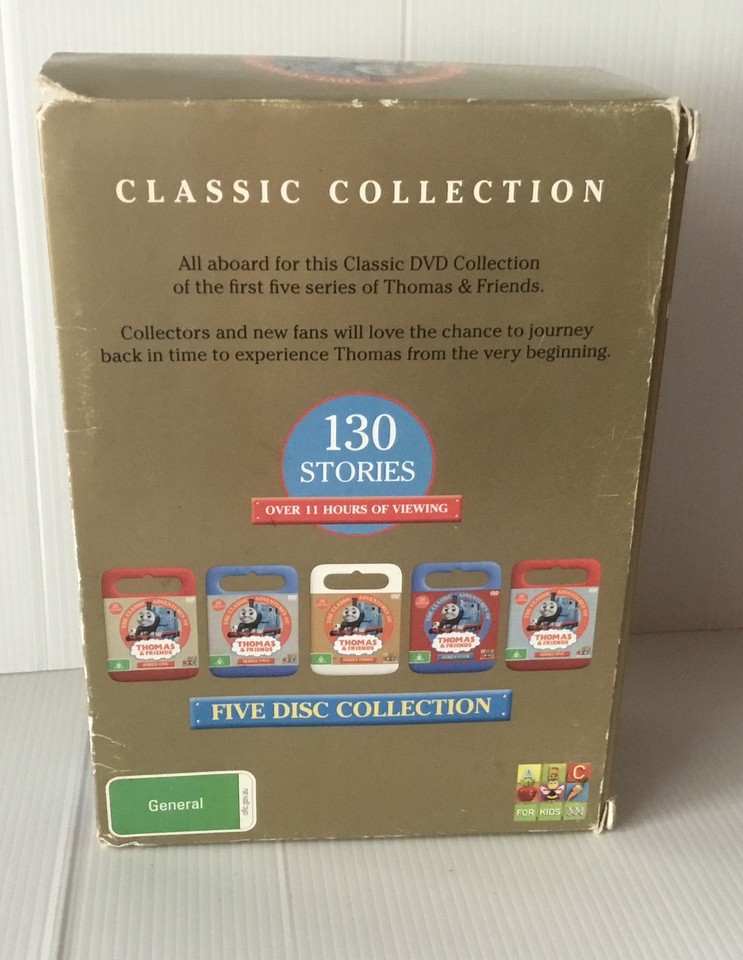 Thomas The Tank Engine & Friends, Classic Collection ABC DVD Box Set ...