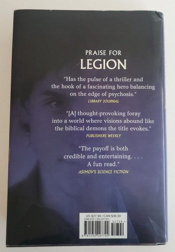 Legion by Brandon Sanderson - Hardcover - 1st EDITION 1st Printing ...
