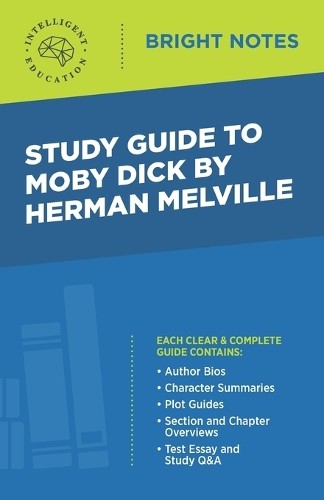 Study Guide to Moby Dick by Herman Melville (Poche) Bright Notes ...