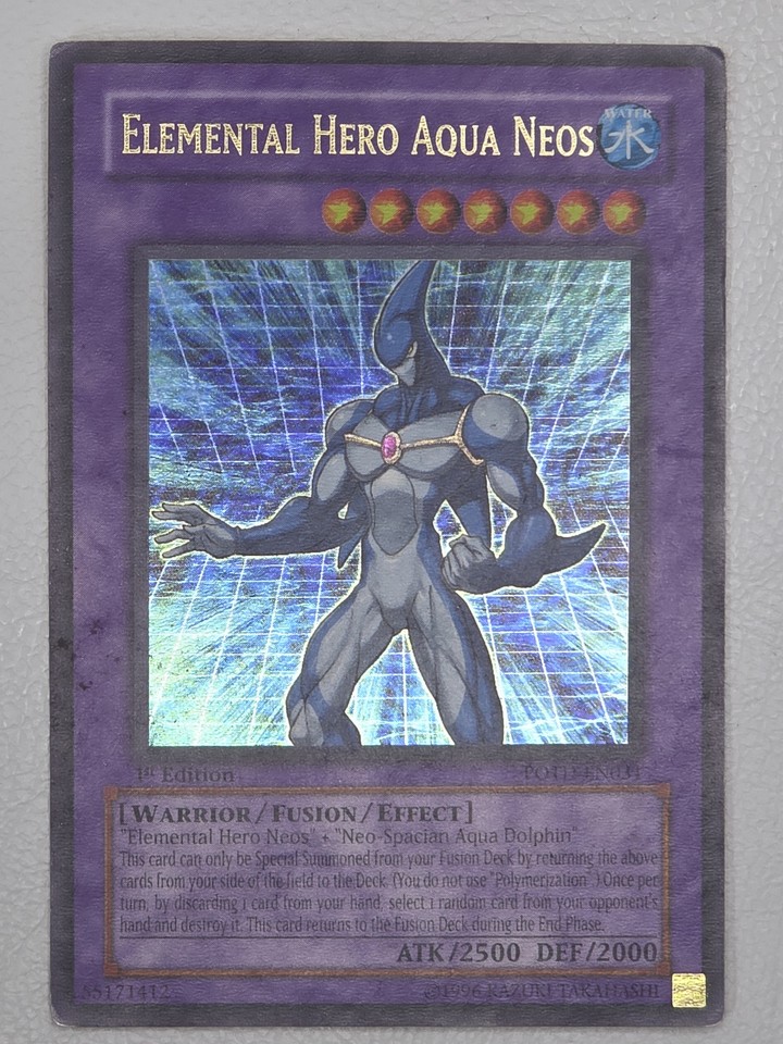 POTD-EN031 Elemental Hero Aqua Neos (UTR) *1st Edition* | eBay