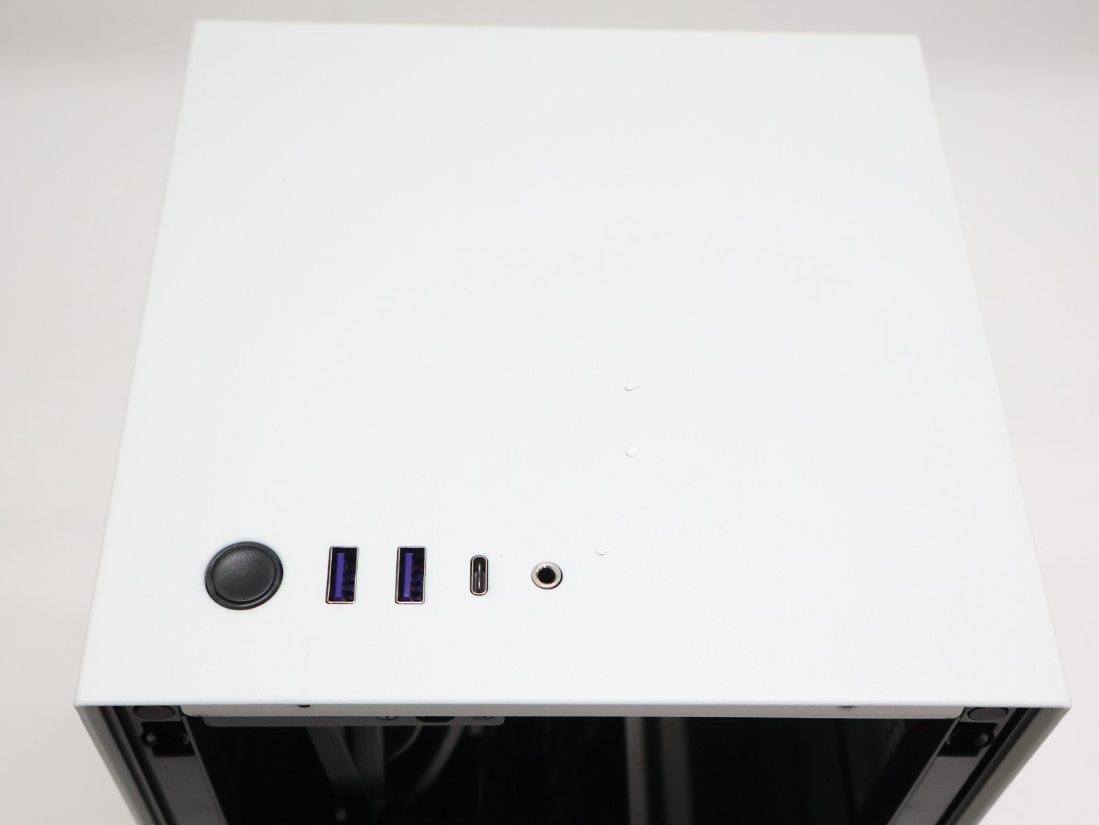 NZXT H1 Mini-ITX Small Form Factor SFF PC Case Only CS-H11BW-US White ...