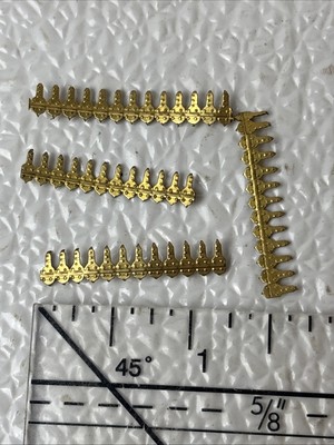 O Scale Brass Reefer Non-Working Door Hinges 48pk Model Railroad | eBay