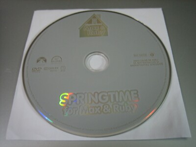 Max and Ruby - Springtime for Max and Ruby (DVD, 2005) - Disc Only ...