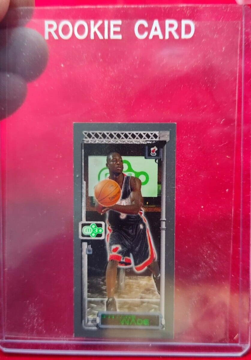 Dwyane Wade Matrix Mini Topps 2004 #115 Rookie Card MINT | eBay