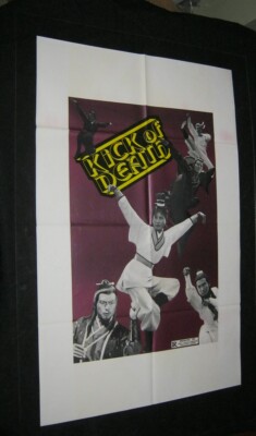 Originl KICK OF DEATH Grindhouse MARTIAL ARTS Fei Meng LIN-LIN LI ...
