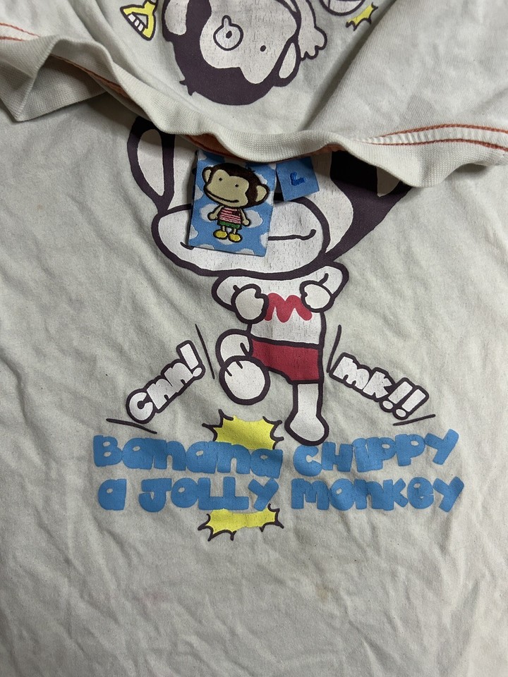 banana chippy a jolly monkey shirt | eBay