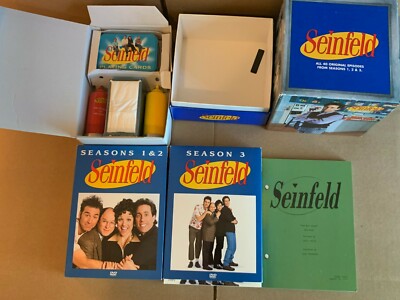 Seinfeld Seasons 1-3 Box Set With Limited Edition Script, Playing Cards ...