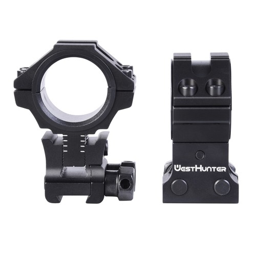 Adjustable Center Height Rifle Scope Mounts 11mm Dovetail Riser 25.4 ...