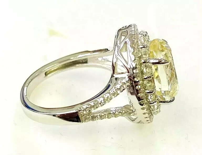 HSN Colleen Lopez Sterling Silver Spodumene & White Topaz Ring Size 8 ...