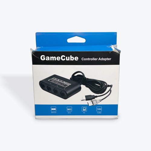 4-Port Controller Adapter for Nintendo GameCube to Switch & Wii U & PC ...