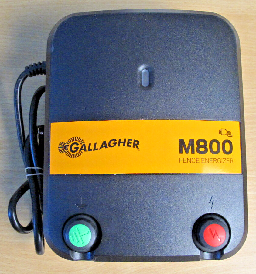 Gallagher G323524 M800 Electric Fence Energizer Black OPEN BOX ...