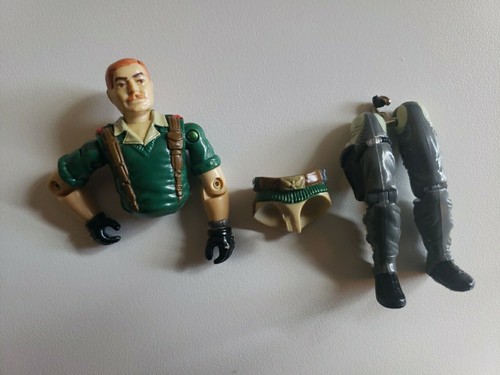 Vintage GI Joe Figure 1985 Crankcase Top & Hips Random Legs Lot | eBay