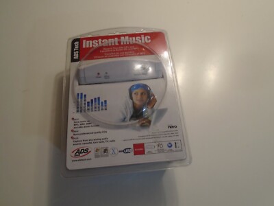 ADS Tech Instant Music RDX-150-EF Records Old Music to CD MP3 iPod ...