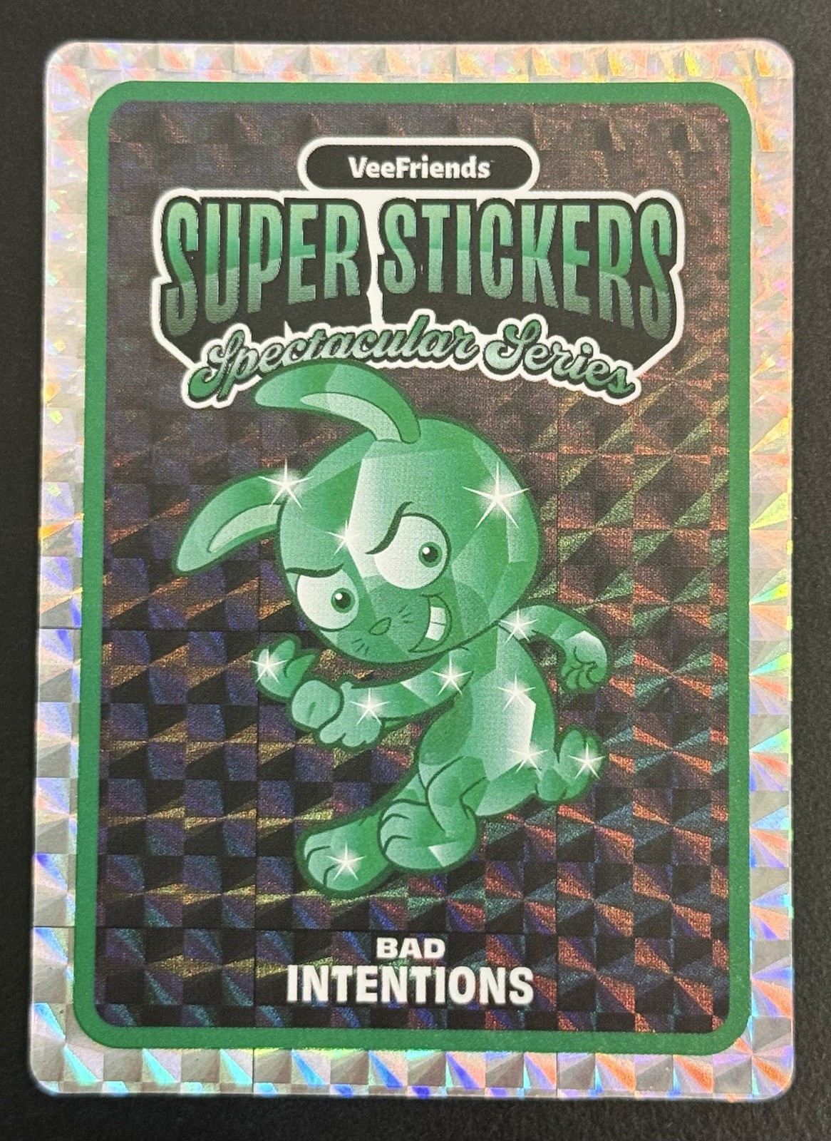 VeeFriends Spectacular Series Super Stickers - Bad Intentions Emerald ...