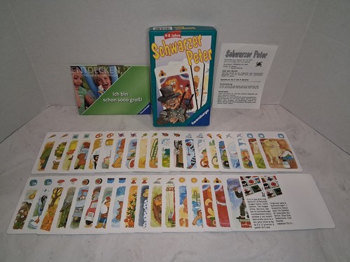 2001 Ravensburger Schwarzer Peter Card Game *German Writing* | eBay