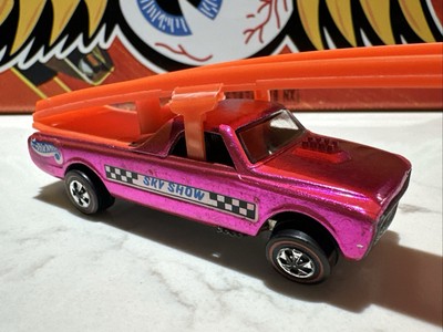 TOUGH! NUCLEAR HOT PINK SKY SHOW FLEETSIDE Hot Wheels REDLINE Skyshow ...