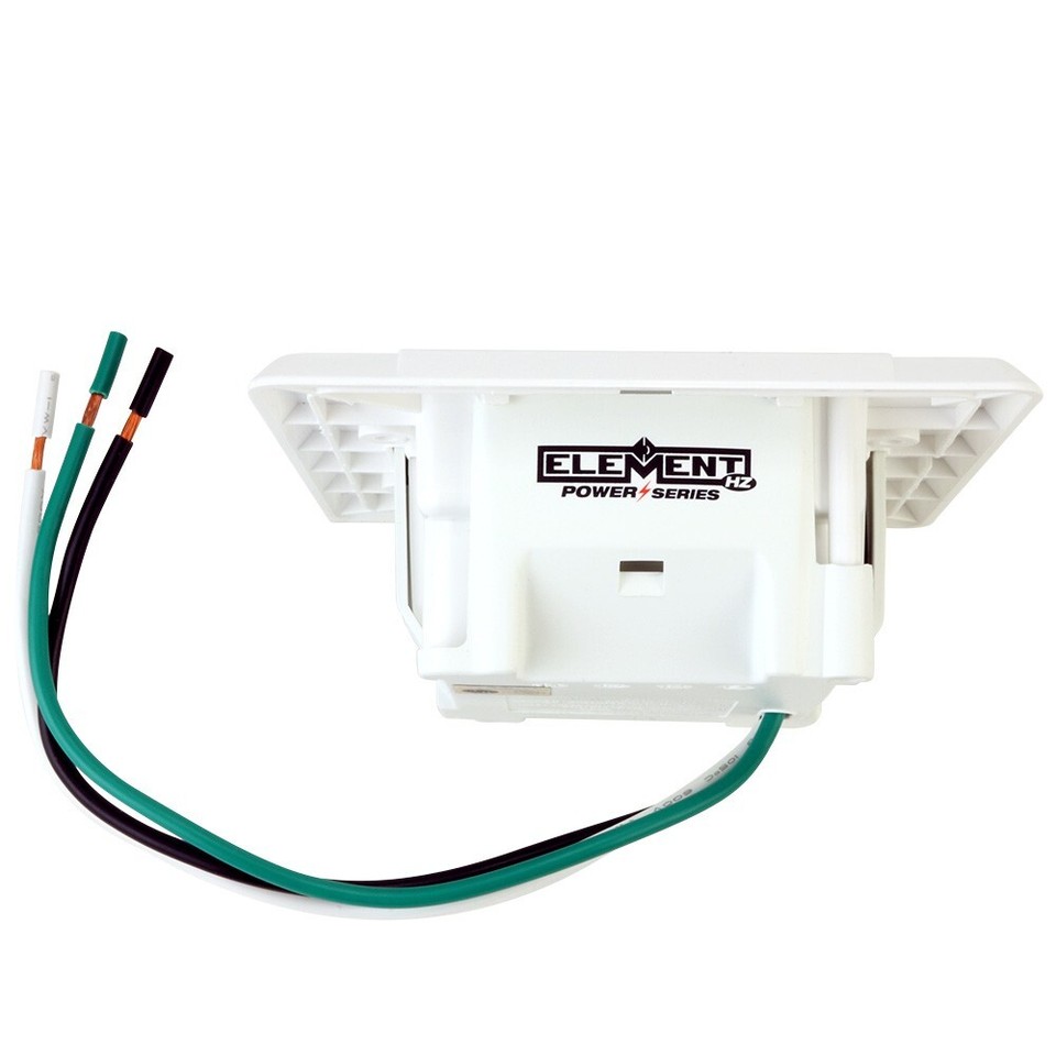 Element-Hz™ 1080 Joules In-Wall Surge Protector w/ Recessed Dual Outlet ...