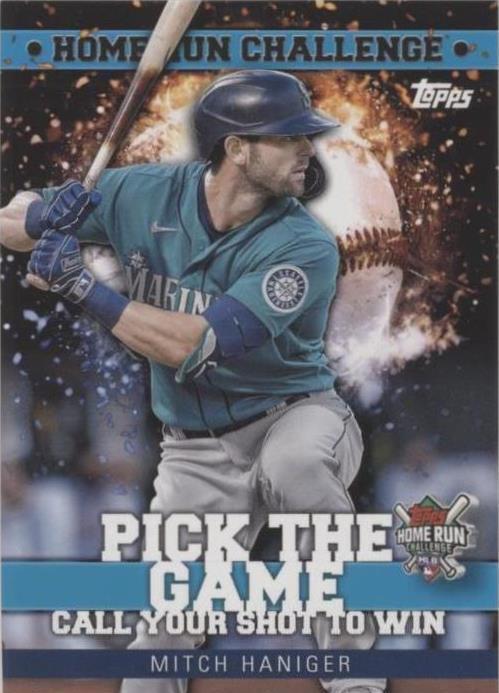 2022 Topps Series 1 - Home Run Challenge Code Card Mitch Haniger #HRC ...