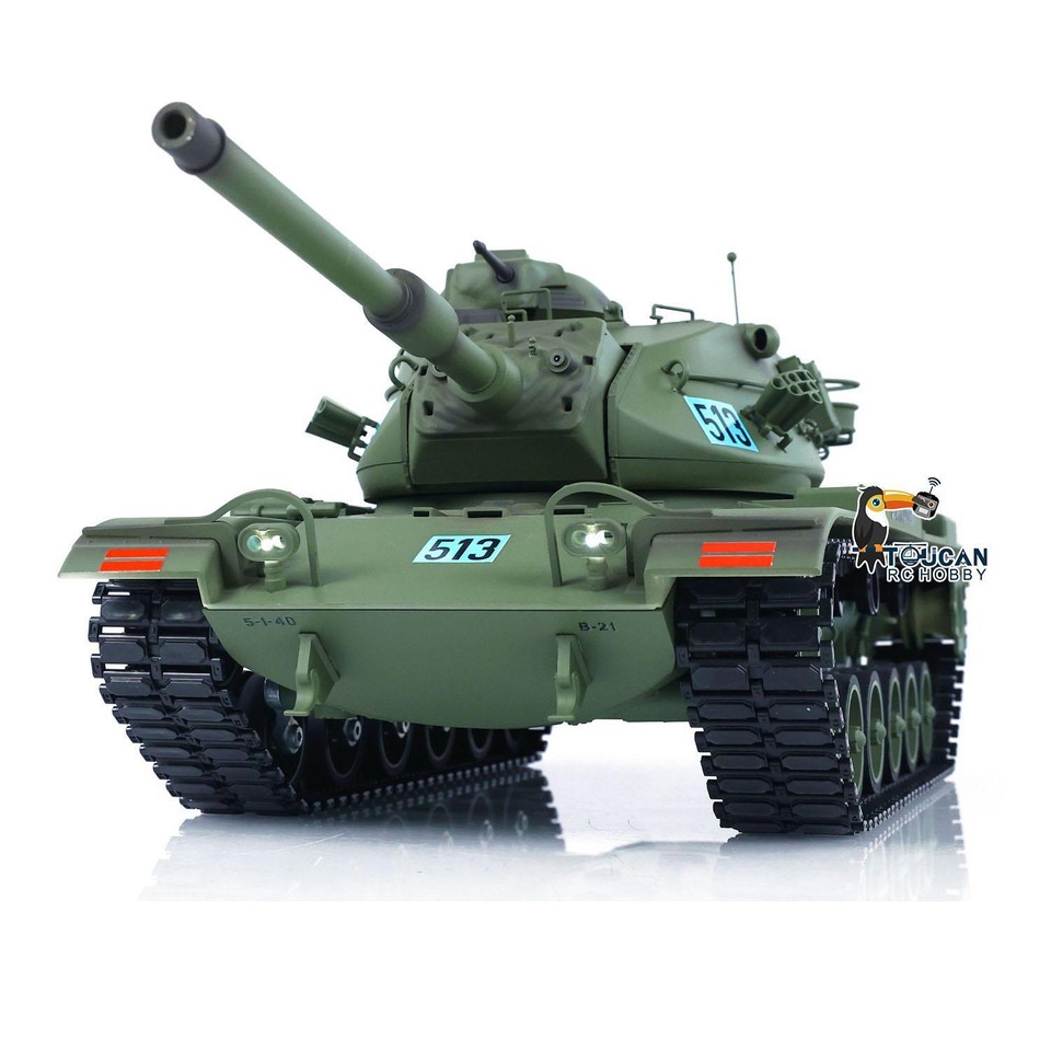 1/16 RC Tank M60A3 USA Remote Control Infrared Tank W/Sound Smoke BB ...