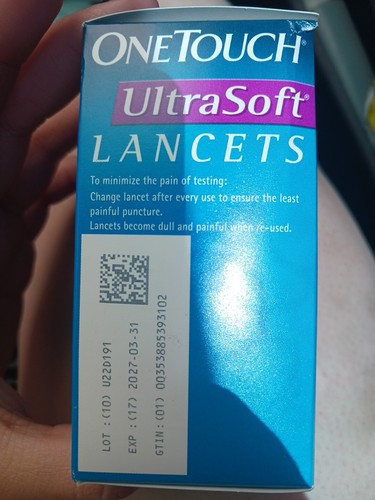 OneTouch Ultra Soft 100 Sterile Lancets for sale online | eBay